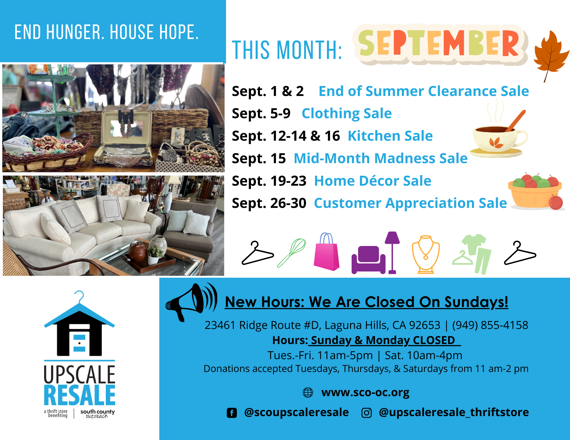 Upscale Resale - South County Outreach Orange County